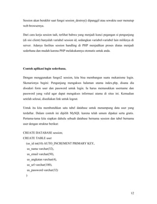 09071003002 session dan fungsinya | PDF