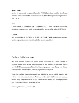 09071003002 session dan fungsinya | PDF