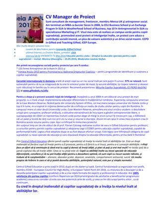 CV Manager de Proiect | PDF