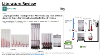 Blood Coagulation Analysis using vertical | PPTX