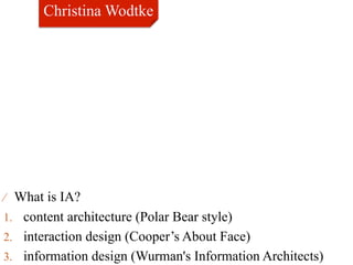 IA 3: Information Architecture Concepts | PDF