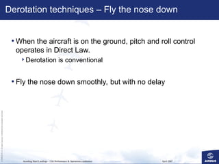 Hard landing aircraft technics airlines amd | PPT