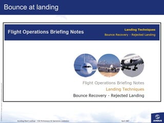 Hard landing aircraft technics airlines amd | PPT