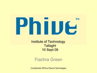 Phive, An Overview | PPTX