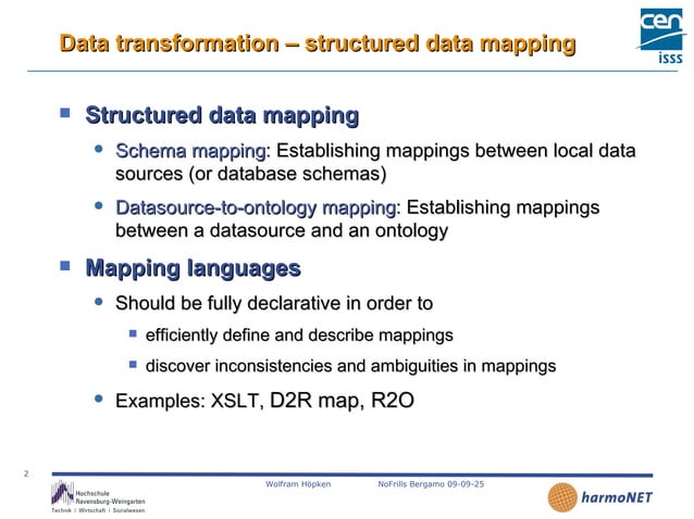 090925 Data Transformation | PPT