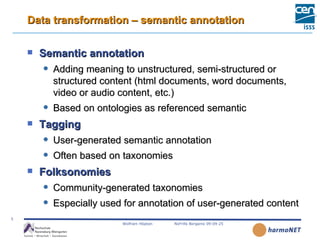 090925 Data Transformation | PPT