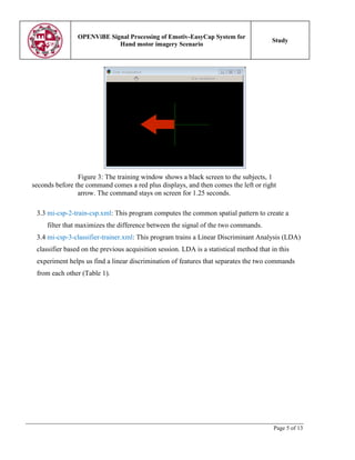Smart wheelchair - Emotiv-EasyCap-OPENViBE - Final Report - 6-14-16 | PDF