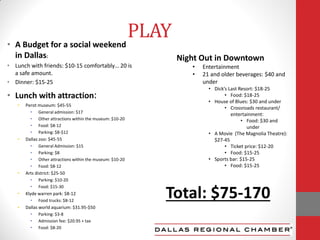 Attracting + Retaining Millennials in Downtown Dallas -- DRC 2015 Intern Project | PDF | Office ...