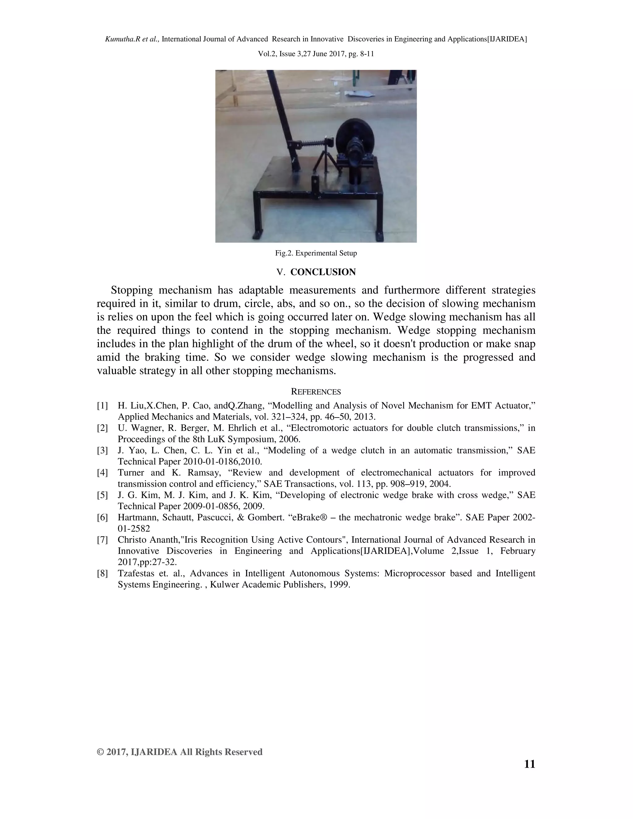 Design And Fabrication Of Wedge Braking System | PDF