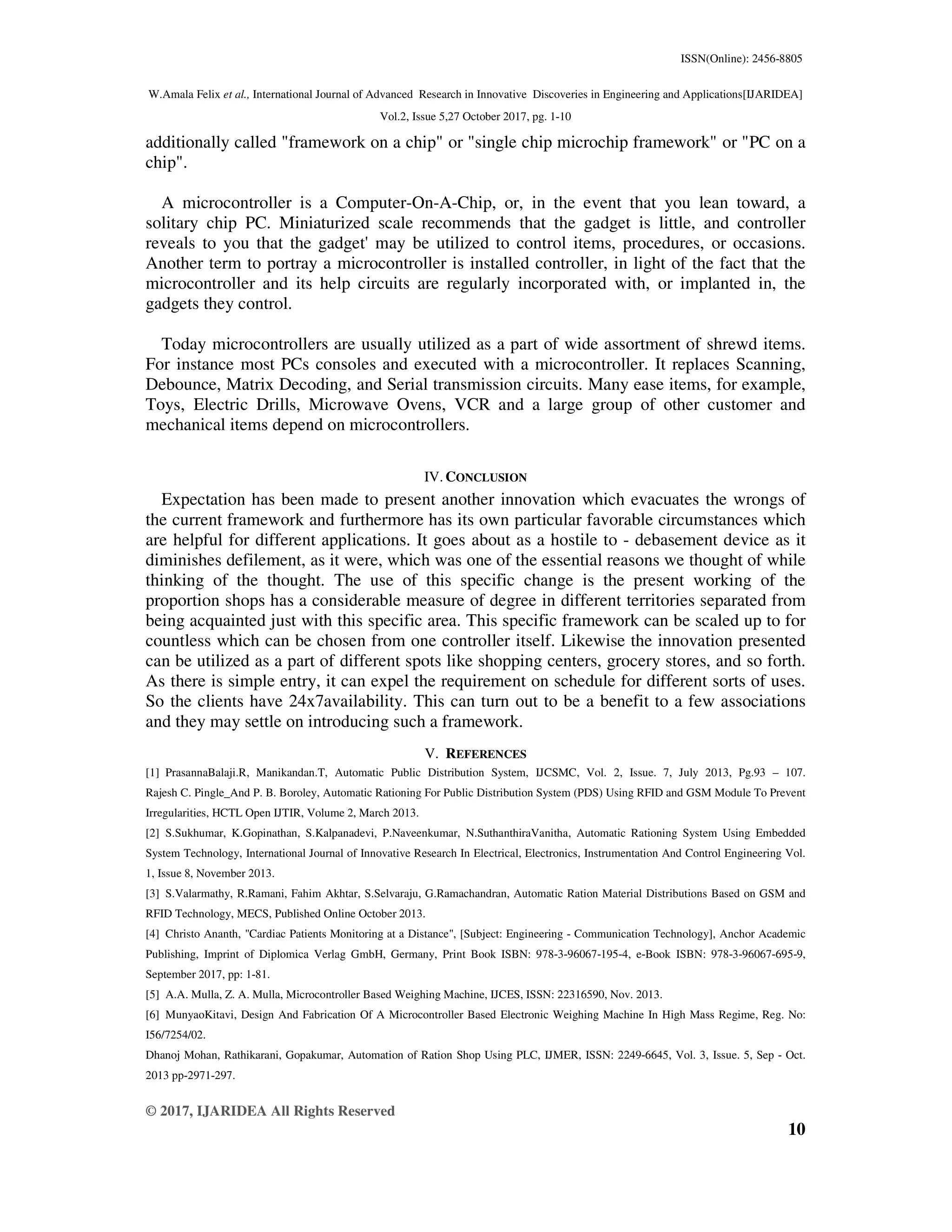 GSM Based Ration Automation Using RFID Technique | PDF