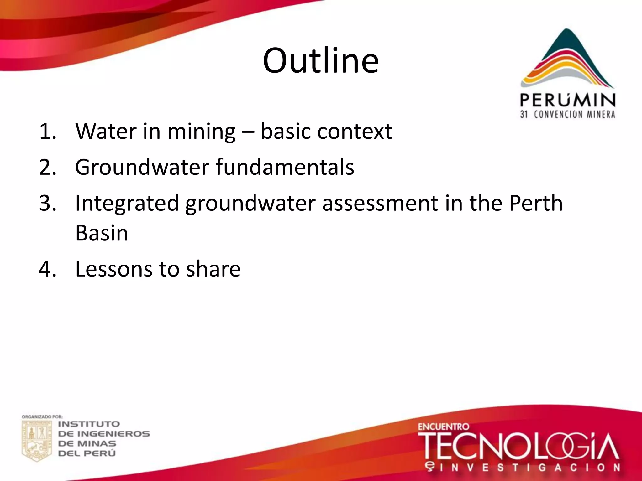 PERUMIN 31: Integrated assessment of deep sedimentary structures ...