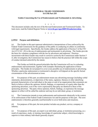 FTC - Guide des pratiques légales et illégales - 2009 | PDF | Business ...