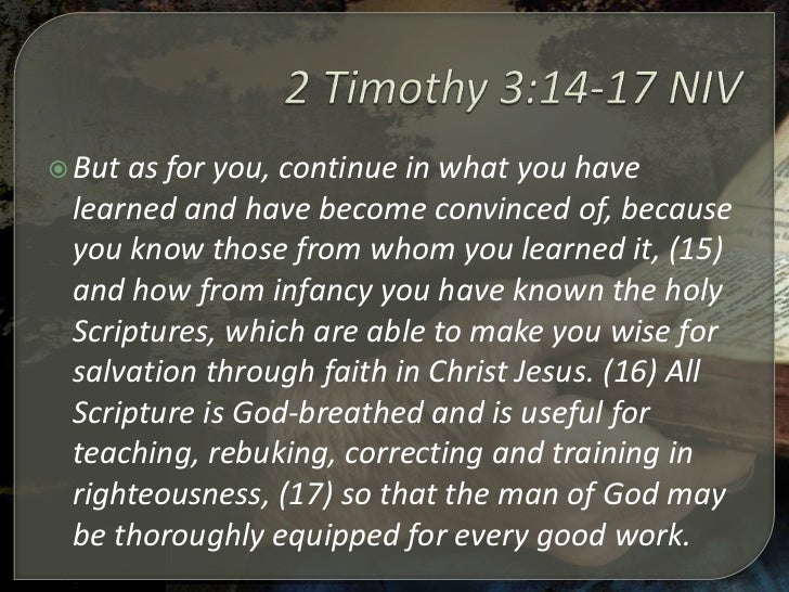 091018 Can I Trust My Bible