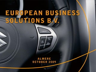Introduction European Business Solution BV | PPT