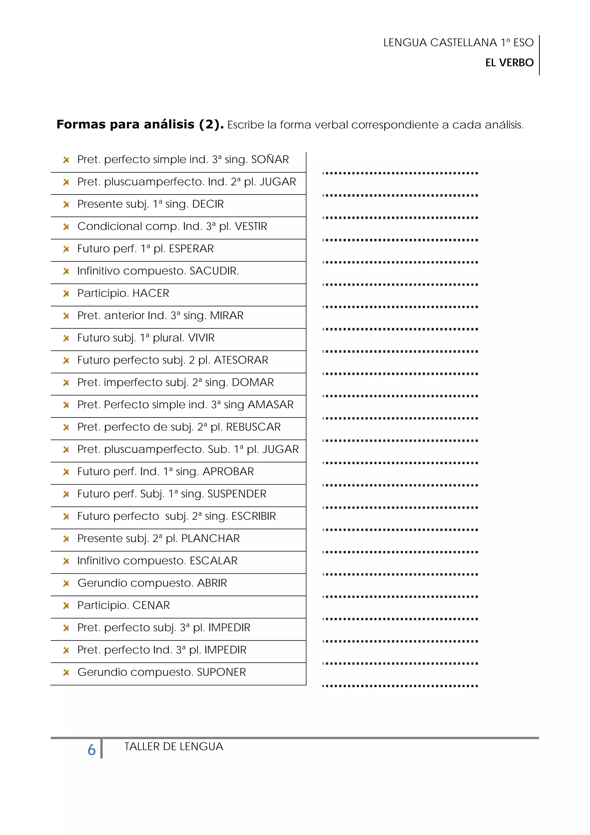 0910 actividades formas_verbales | PDF