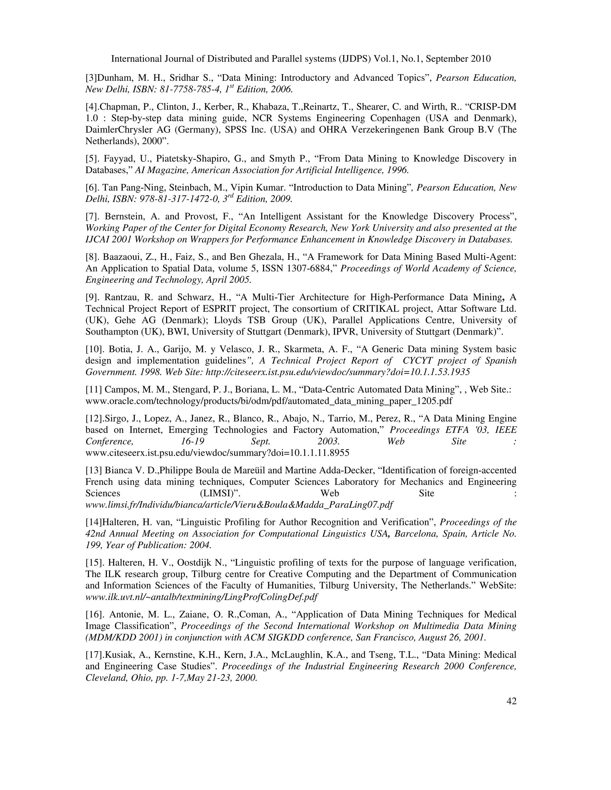 Data Mining System and Applications: A Review | PDF | Databases | Computer Software and Applications