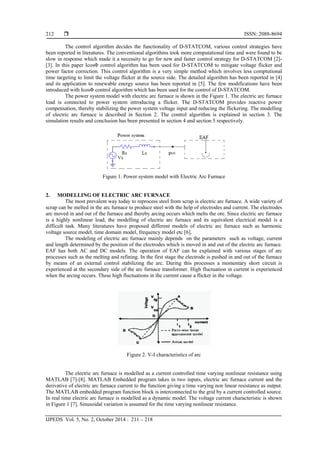 Voltage Flicker Mitigation in Electric Arc Furnace using D-STATCOM | PDF