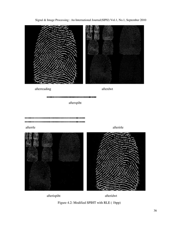 Comparison of different Fingerprint Compression Techniques | PDF