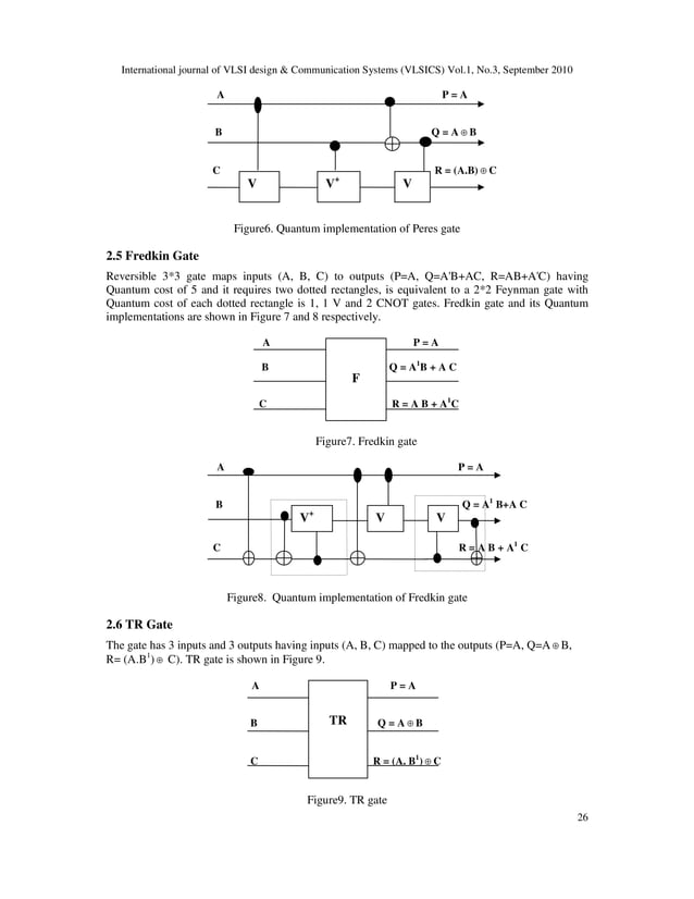 Low Power Reversible Parallel Binary Adder/Subtractor | PDF