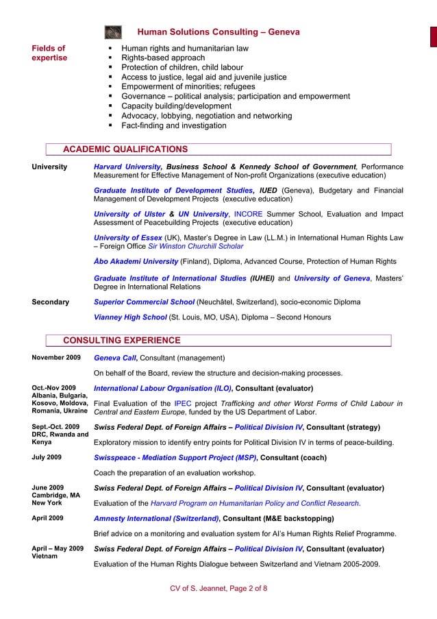 091114 Cv Stephane Jeannet | DOC