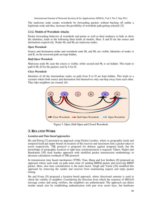 PREVENTION OF WORMHOLE ATTACK IN WIRELESS SENSOR NETWORK | PDF