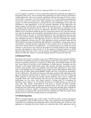 PXpathV: Preventing XPath Injection Vulnerabilities in Web Applications | PDF