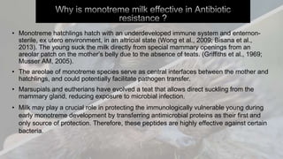 Monotreme alchemy : mystical milk and lethal elixir | PPTX