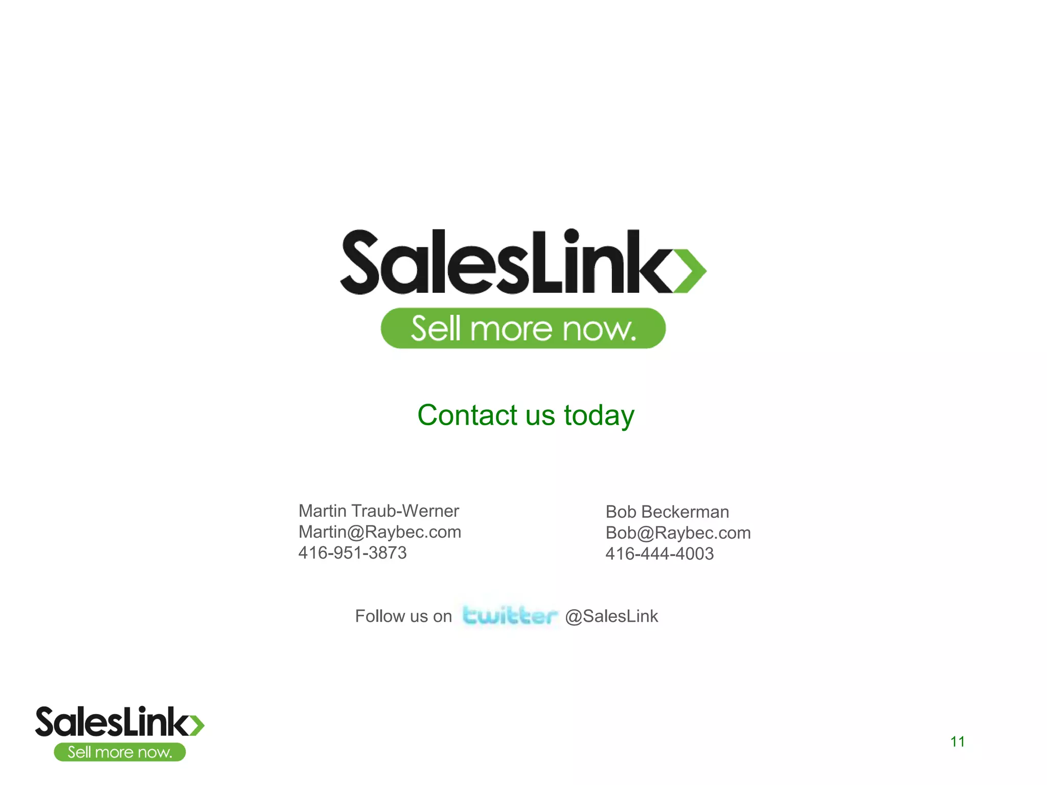 SalesLink Branded Templates | PPTX | Technology & Computing