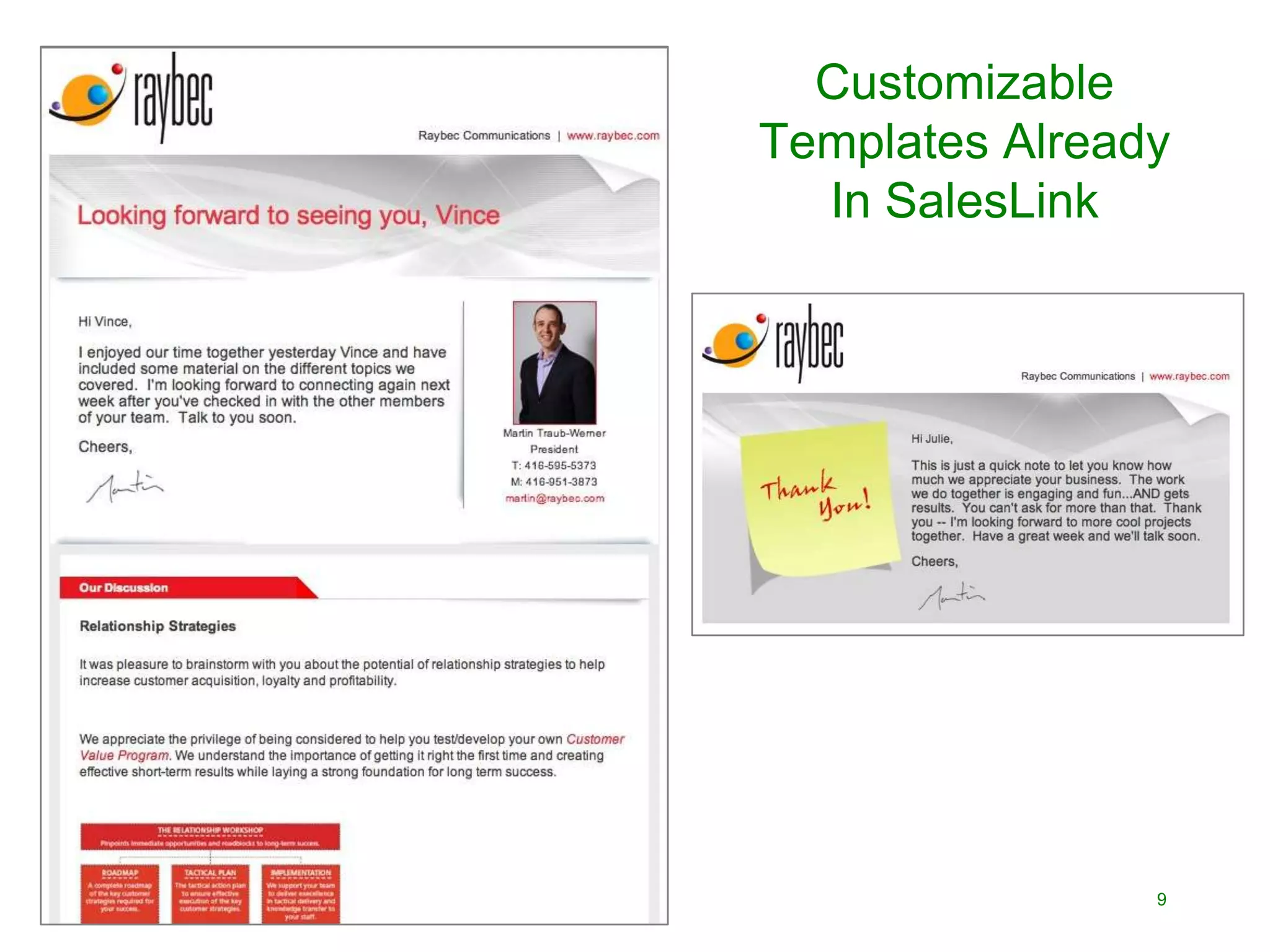 SalesLink Branded Templates | PPTX | Technology & Computing