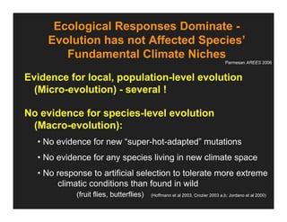 Global Impacts of Climate Change and Potentials for Adaptation and ...