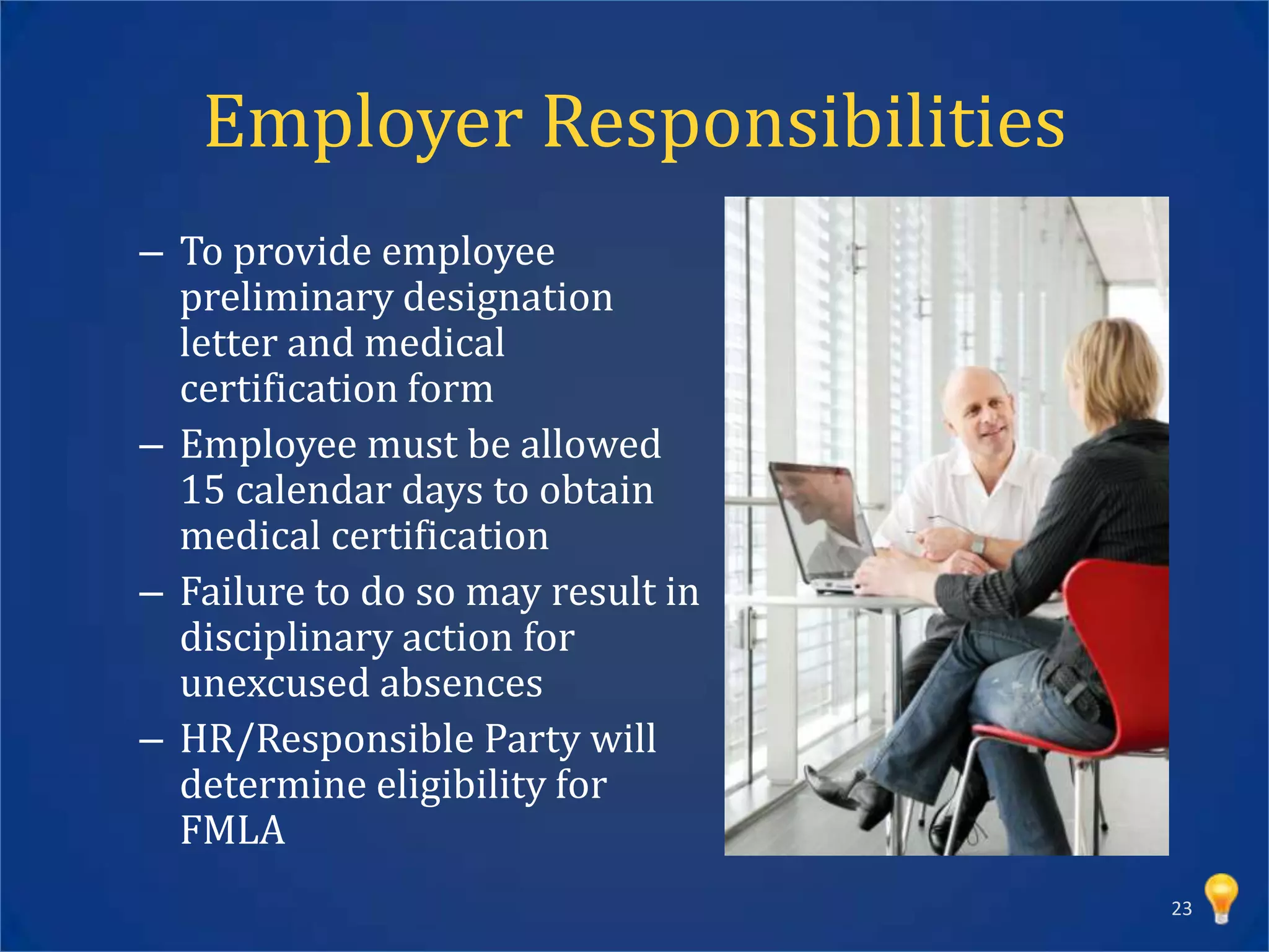 FMLA and ADA 101: What Every Manager Needs to Know | PPTX