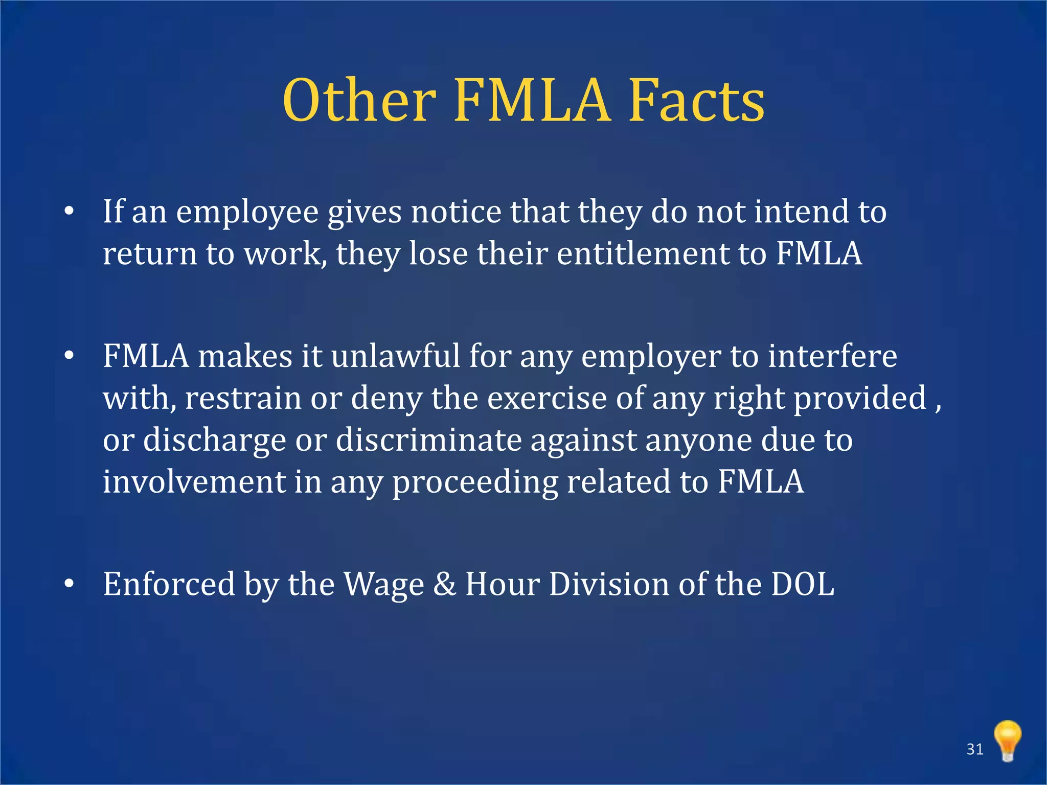 FMLA and ADA 101: What Every Manager Needs to Know | PPTX
