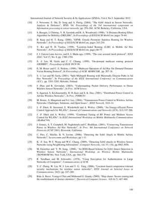 SYBIL ATTACK ON LOWEST ID CLUSTERING ALGORITHM IN THE MOBILE AD HOC NETWORK | PDF