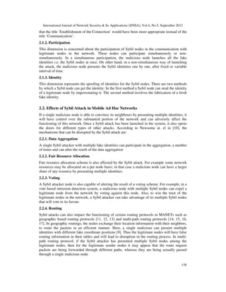 SYBIL ATTACK ON LOWEST ID CLUSTERING ALGORITHM IN THE MOBILE AD HOC NETWORK | PDF