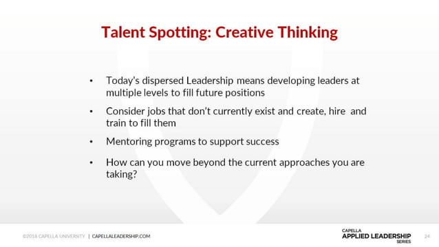 TALENT SPOTTING AND SUCCESSION PLANNING: FILLING YOUR LEADERSHIP ...