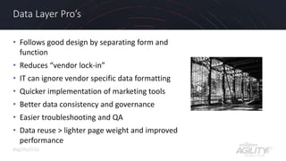 Making Your Site Vendor Agnostic via a Modern Data Layer | PPTX