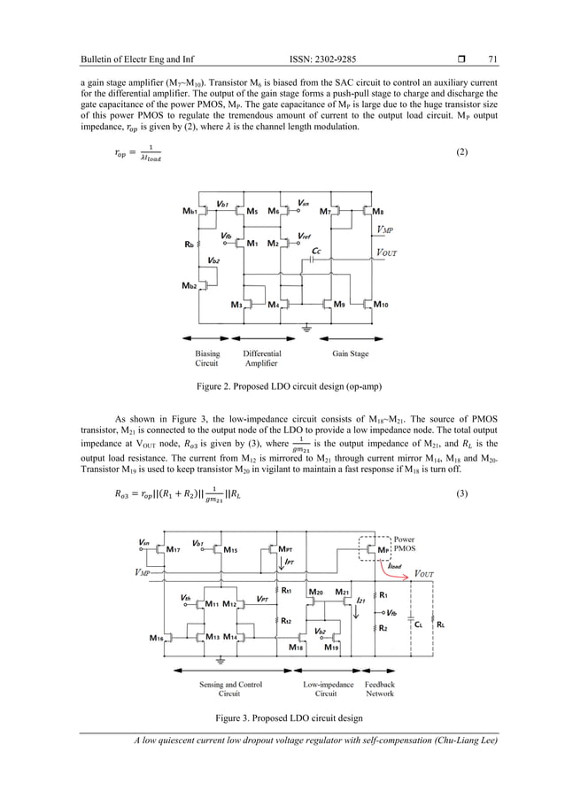 A low quiescent current low dropout voltage regulator with self-compensation | PDF