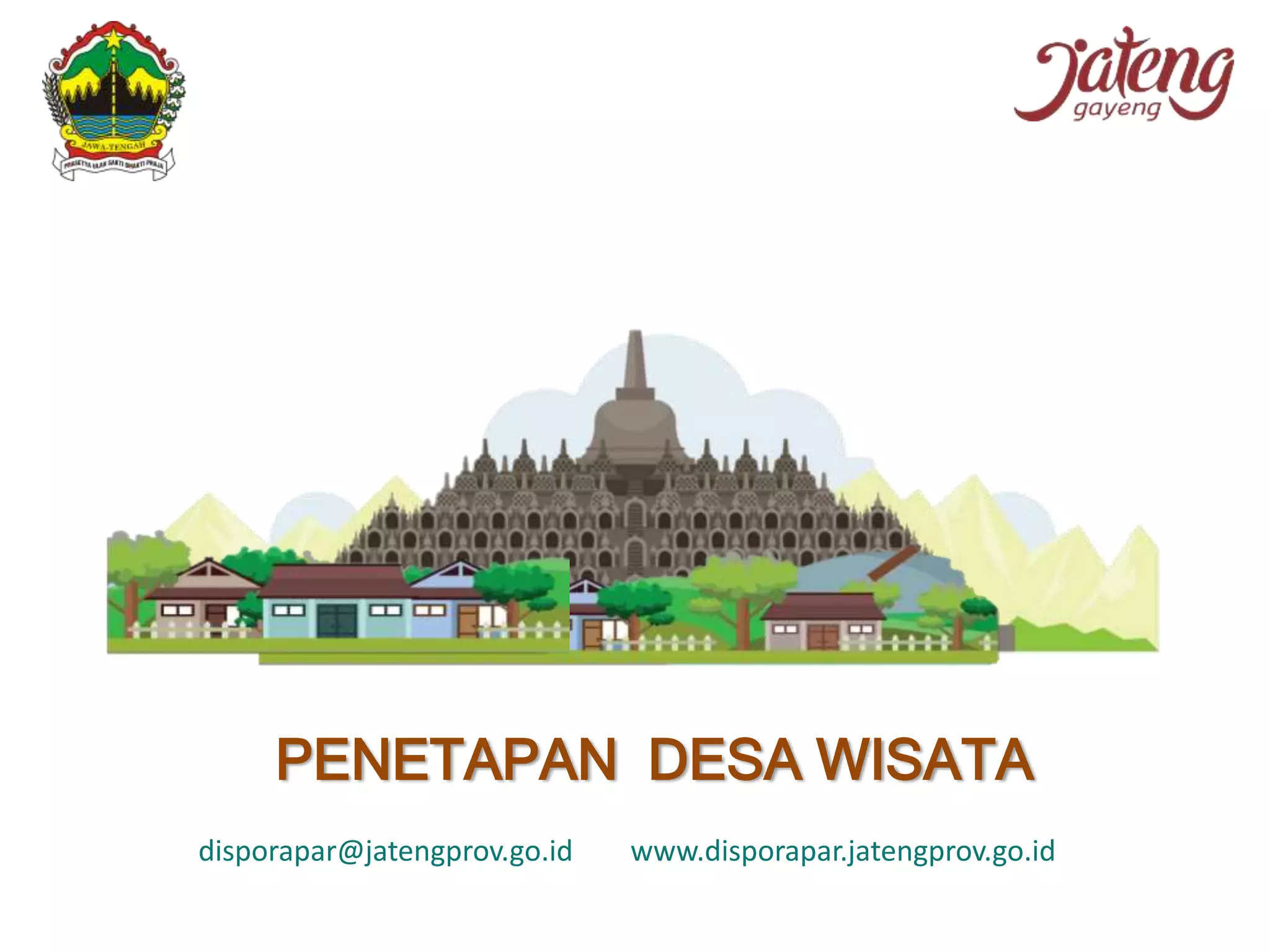 0913 tatacara penetapan desa wisata | PPTX
