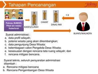 0913 tatacara penetapan desa wisata | PPTX