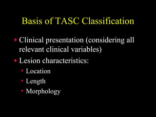 TASC RECOMMENDATIONS | PPT