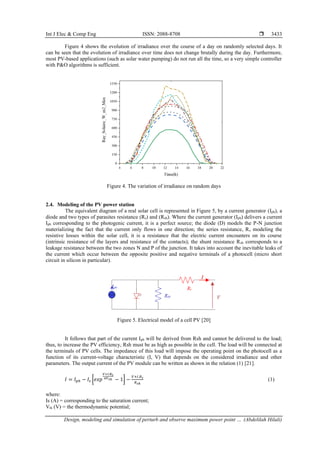 Design, modeling and simulation of perturb and observe maximum power point tracking for a ...