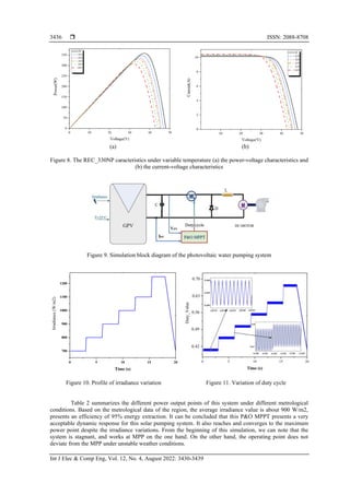 Design, modeling and simulation of perturb and observe maximum power point tracking for a ...