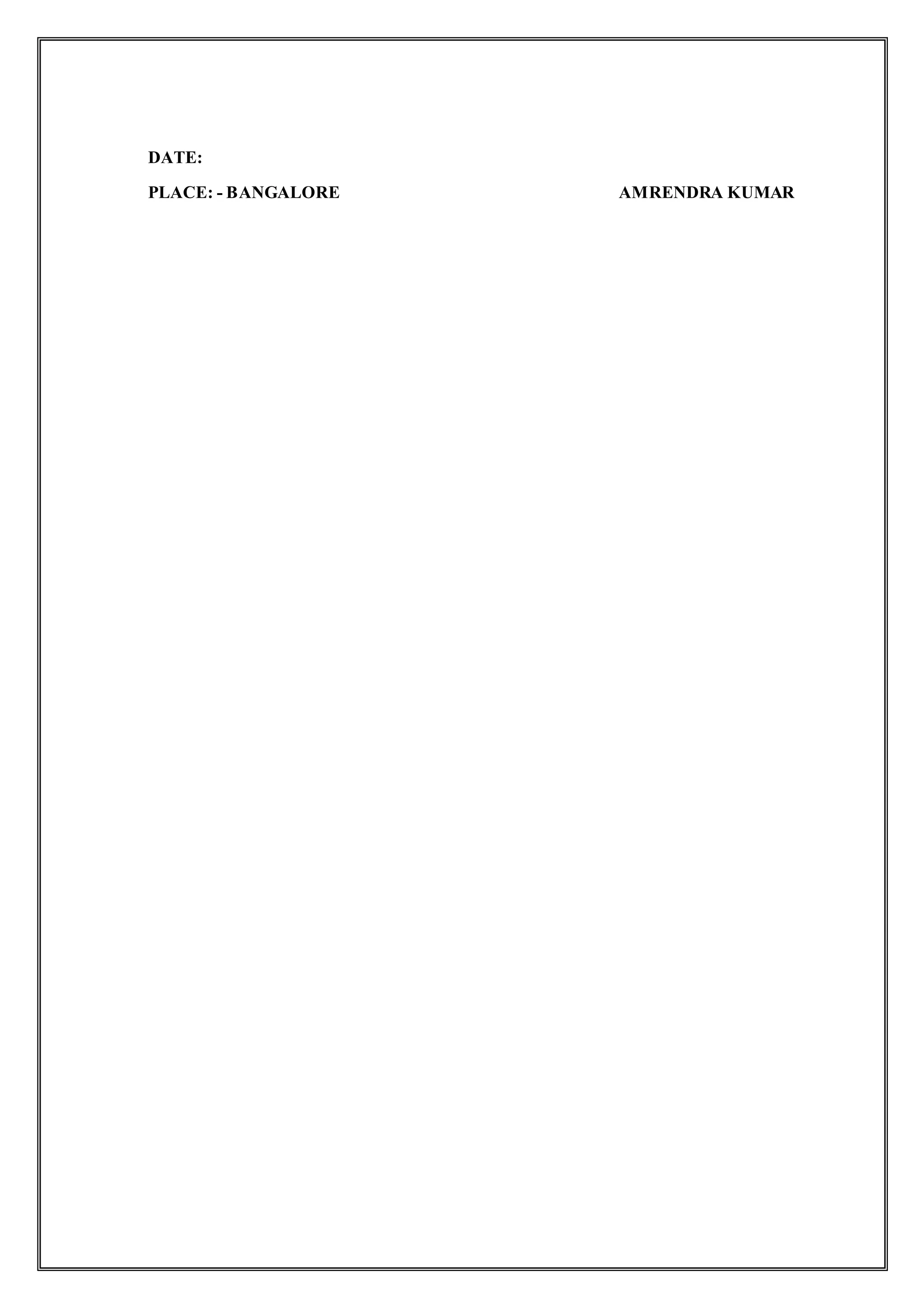 AMRENDRA KUMAR | DOCX