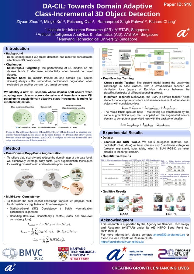 Bmvc 2022 Poster Da Cil Towards Domain Adaptive Class Incremental 3d Object Detection Pdf 4270