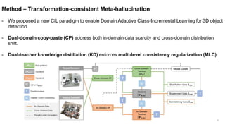 [BMVC 2022] DA-CIL: Towards Domain Adaptive Class-Incremental 3D Object Detection | PPT