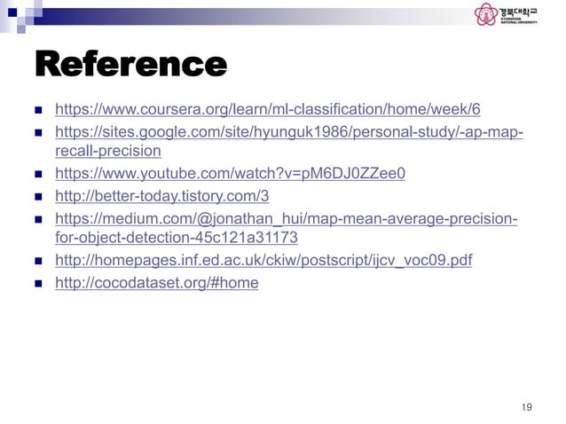 mAP (Mean Average Precision) | PPTX