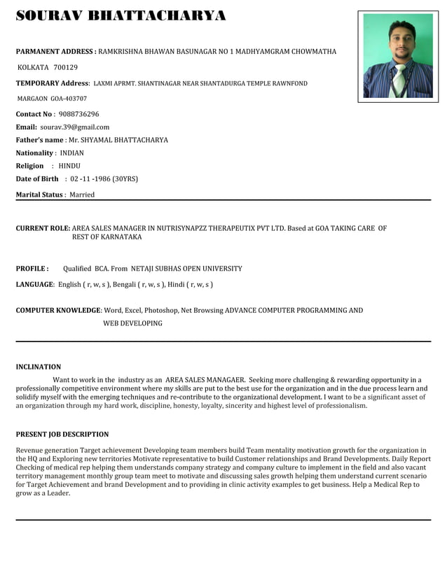 CV-SOURAV-nov2016 (1) | PDF