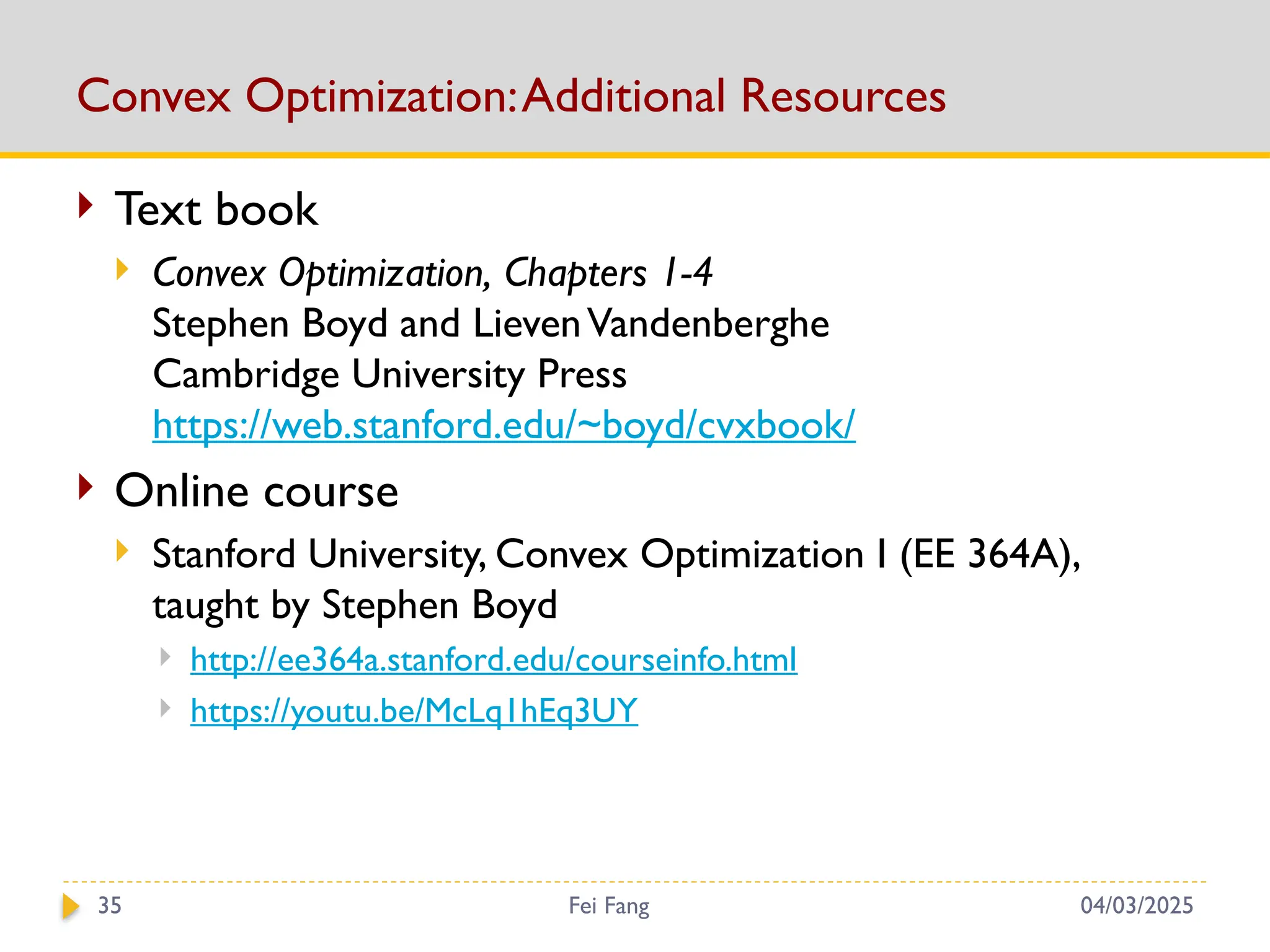Basic presentation of convex optimization 2018.pptx