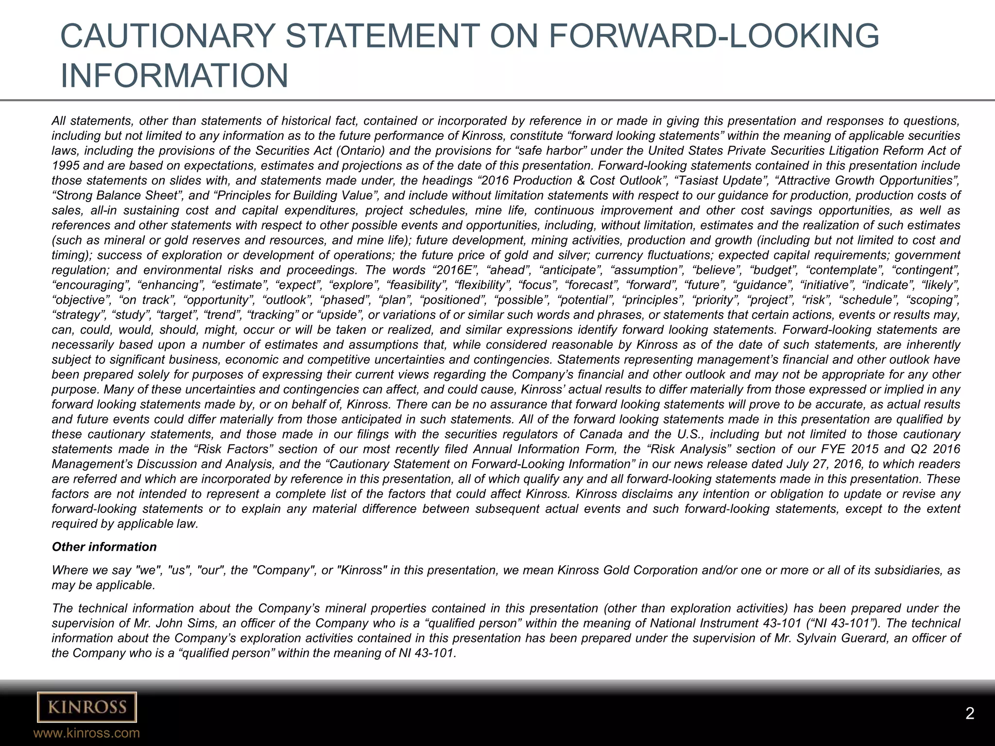 091916 denver gold forum pitchbook | PPT