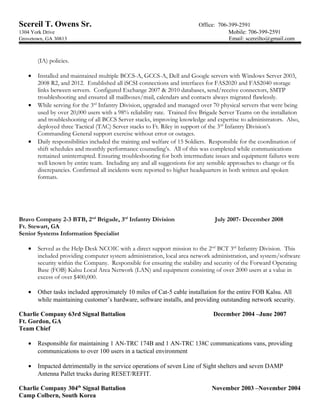 Scereil Resume | PDF